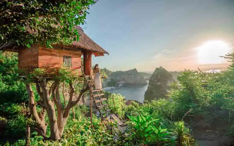 Tree House Molenteng | Beautiful Tree House in Eastern Nusa Penida